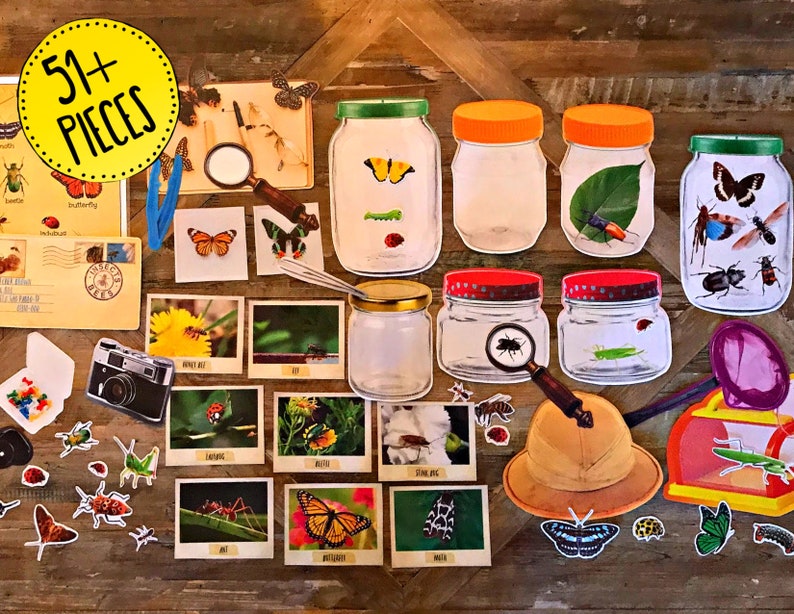 Bug Collector Dramatic Play | Bug Activity | Pretend Play | Bug ...