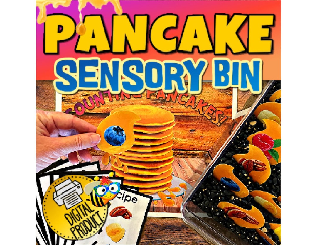 Counting Activity | Pancake Activity | Preschool Counting 1-10 | 1-1 ...