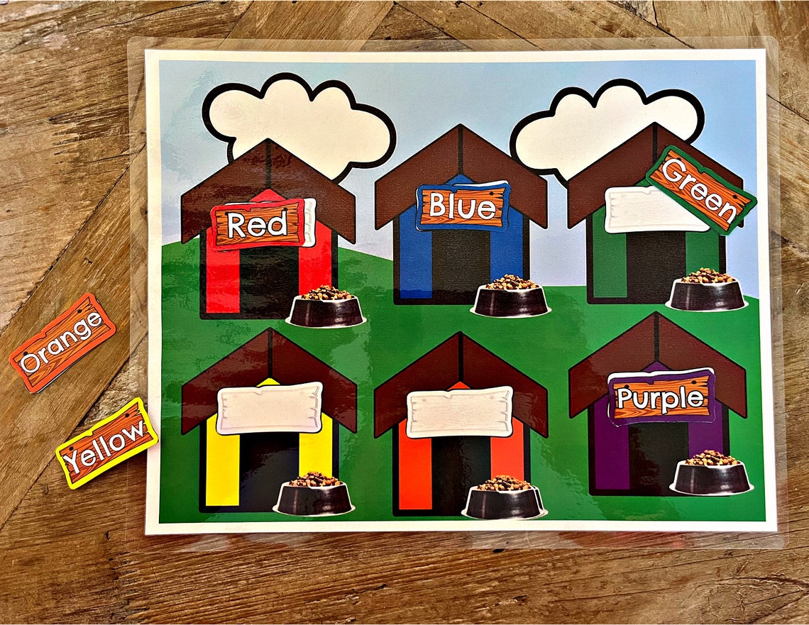 Dog Busy Book Dog Activity Printables Prek Skills Preschool Skills ...