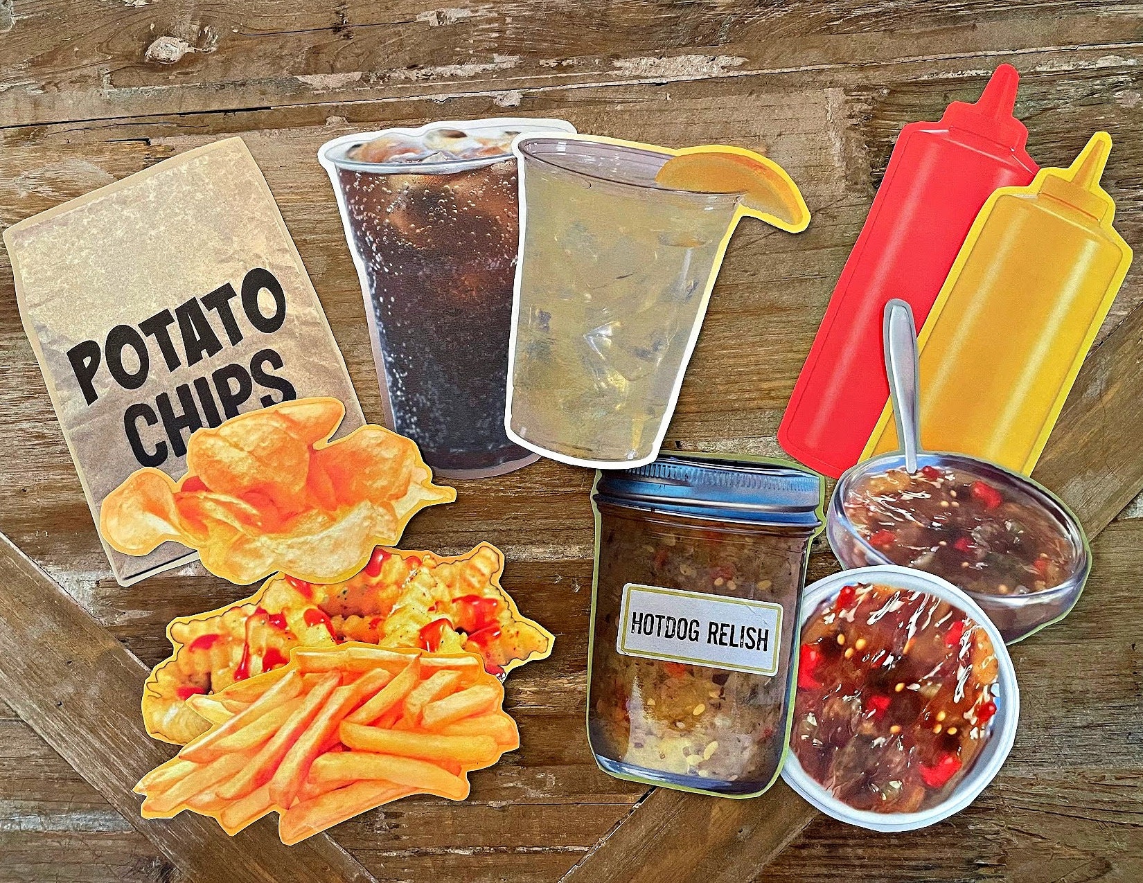 Hotdog Cart Dramatic Play | Food Pretend Play | Food Cutouts | Prek ...