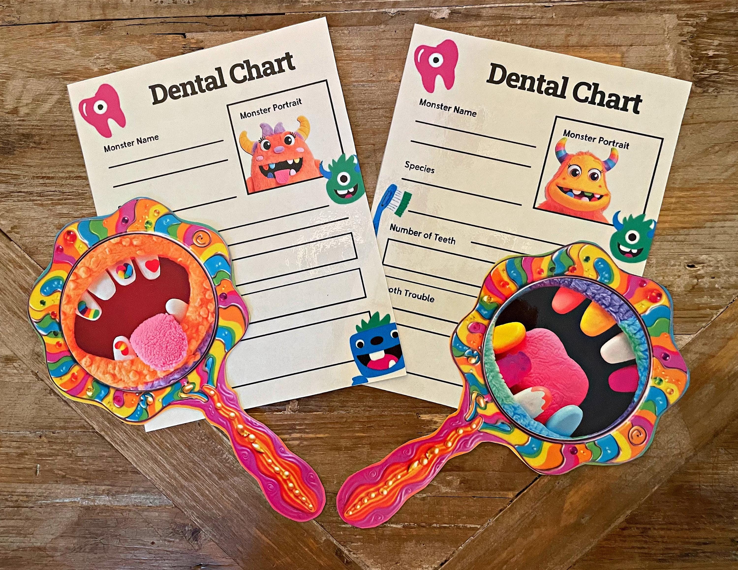 Monster Dentist Dramatic Play | Printable | Digital Download | Pretend ...