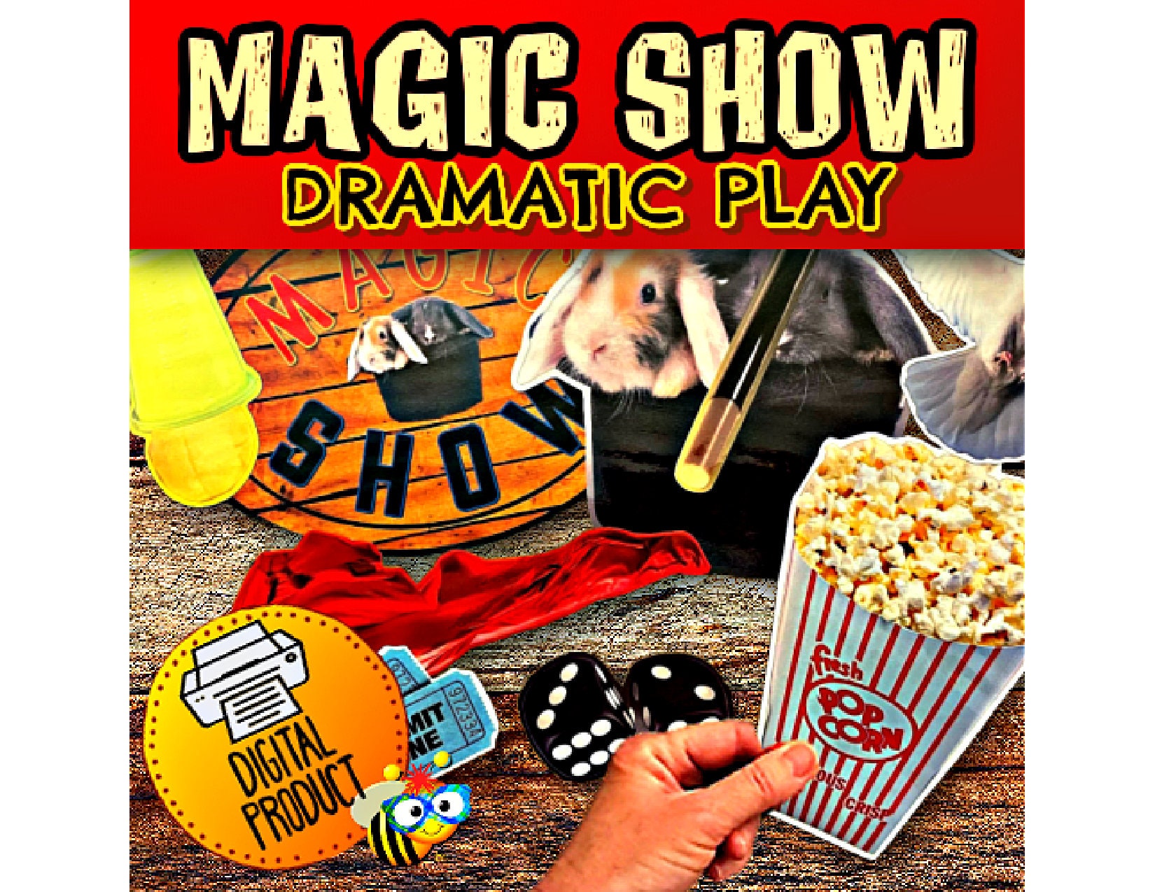 Magic Show Dramatic Play Magic Show Pretend Play Preschool Toy ...