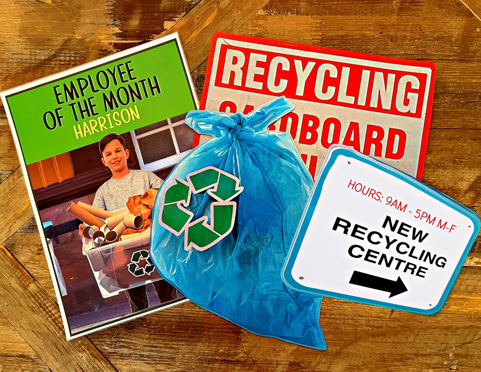 Dramatic Play Recycling Center Recycle Pretend Play Preschool Toy ...