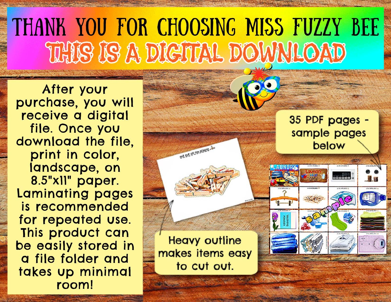 Laundry Dramatic Play | Printable Dramatic Play for Preschool ...