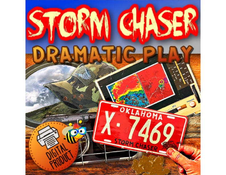 Storm Chaser Dramatic Play | Weather Pretend Play | Weather Activity ...