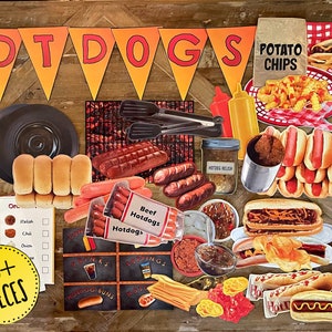 Hotdog Cart Dramatic Play | Food Pretend Play | Food Cutouts | Prek ...