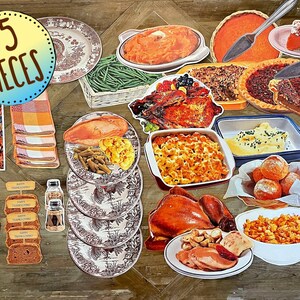 Thanksgiving Dramatic Play | Thanksgiving Feast | Preschool Printables ...