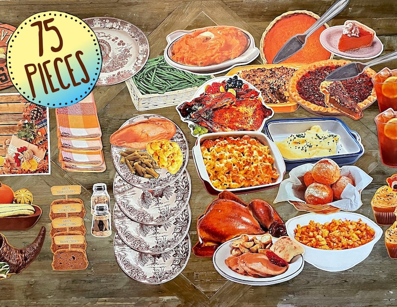 Thanksgiving Dramatic Play | Thanksgiving Feast | Preschool Printables ...