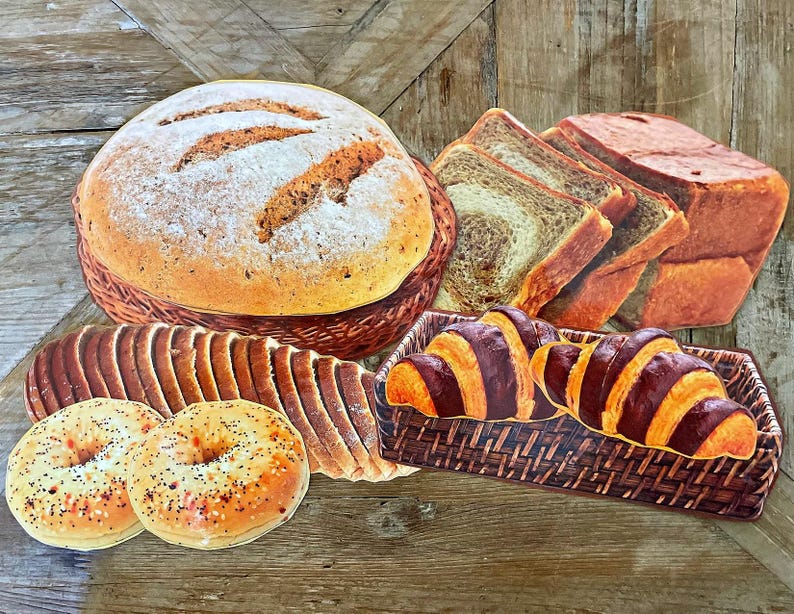 Bread Shop Dramatic Play | Restaurant Pretend Play | Bulletin Board ...