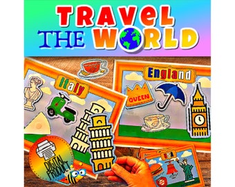 Flags of the World Flag Quiz Part Three Learn World Flags - Etsy