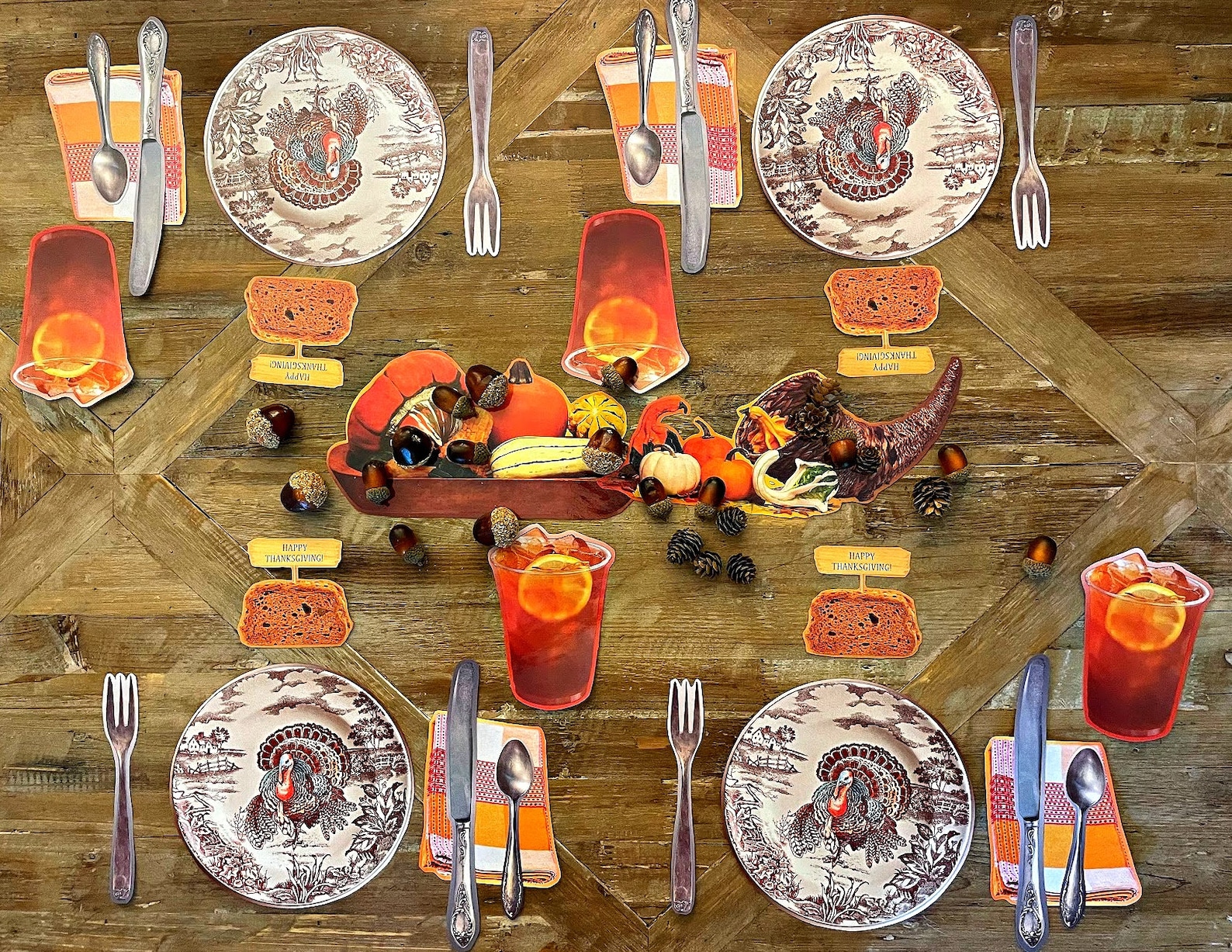 Thanksgiving Dramatic Play | Thanksgiving Feast | Preschool Printables ...