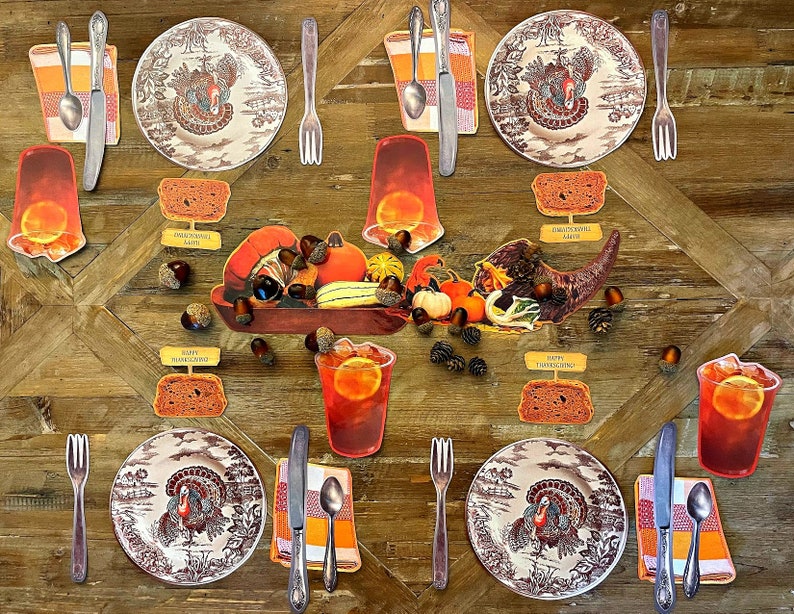 Thanksgiving Dramatic Play | Thanksgiving Feast | Preschool Printables ...