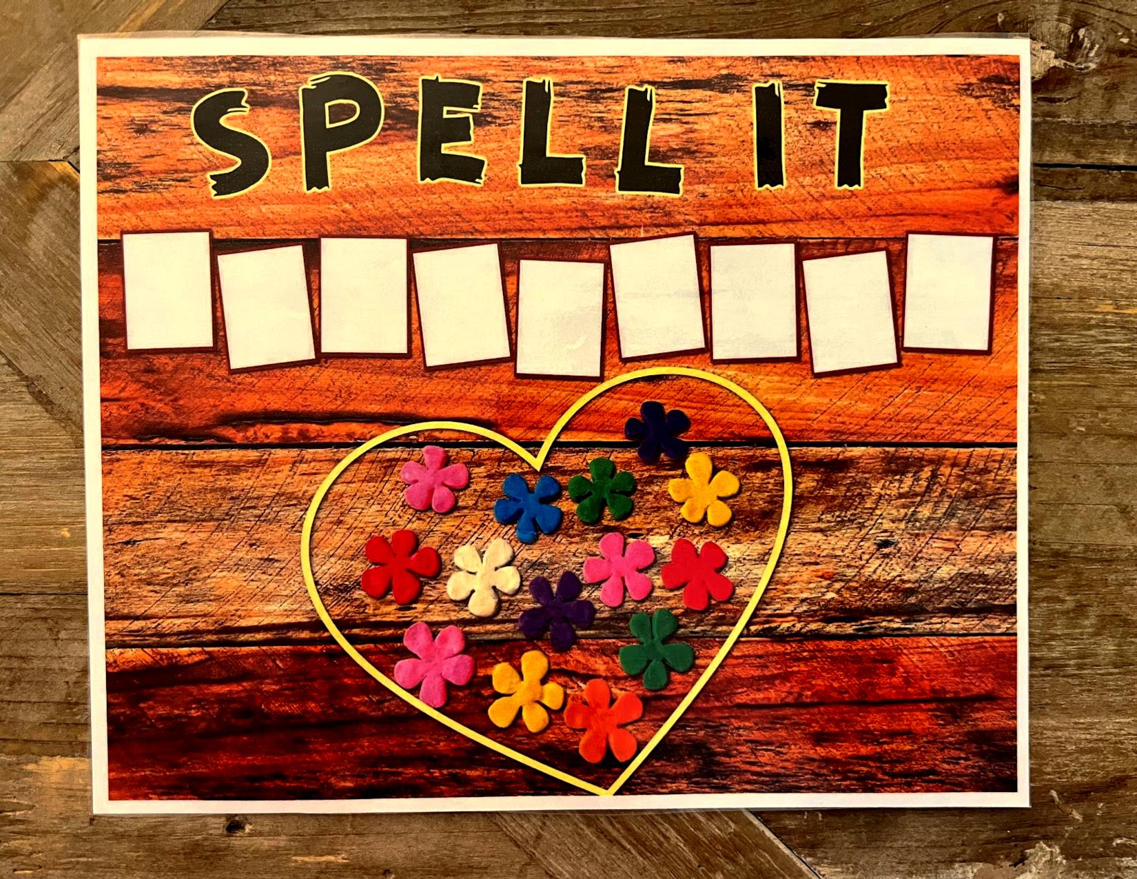 Spell It Sensory Bin | Spelling Activity | Sensory Bin Activity | Seek ...