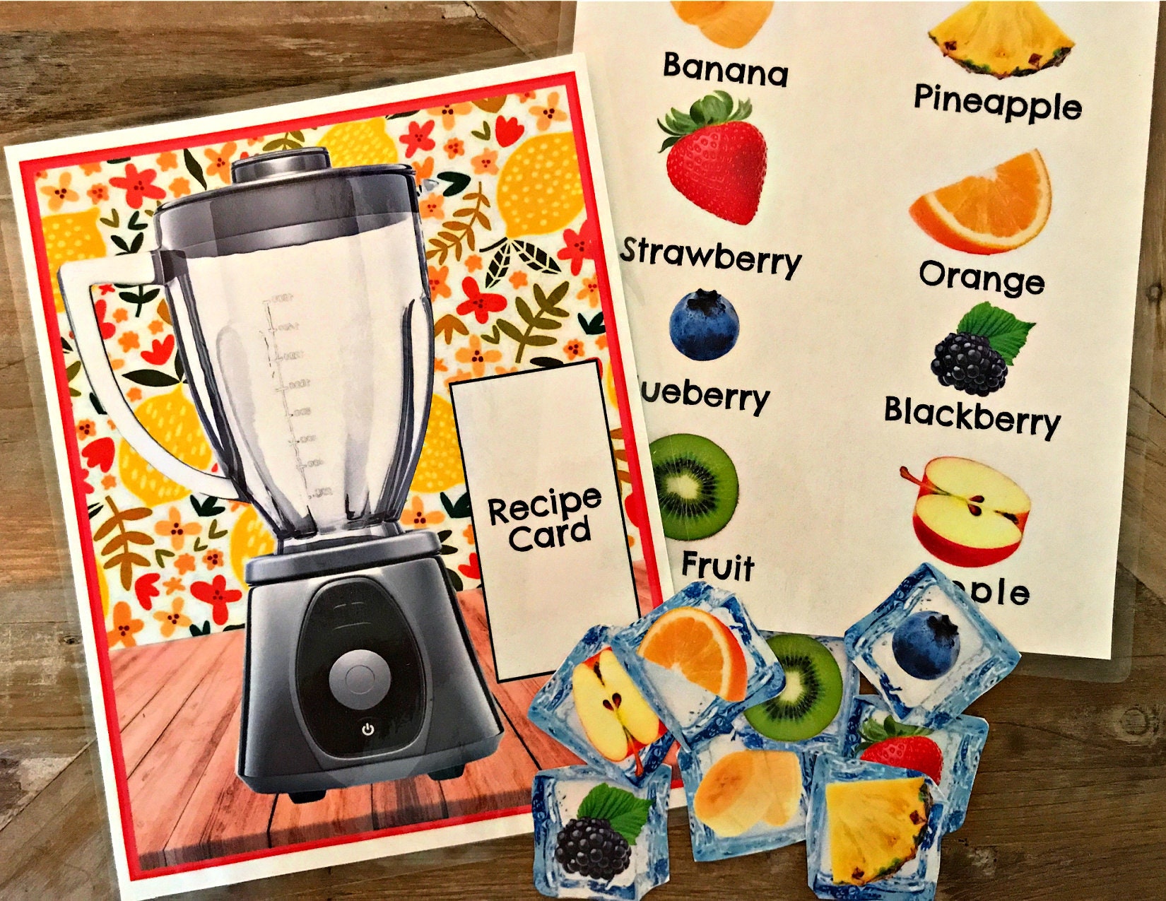 Preschool Counting | Counting Activity | Fruit Smoothie Activity | Prek ...