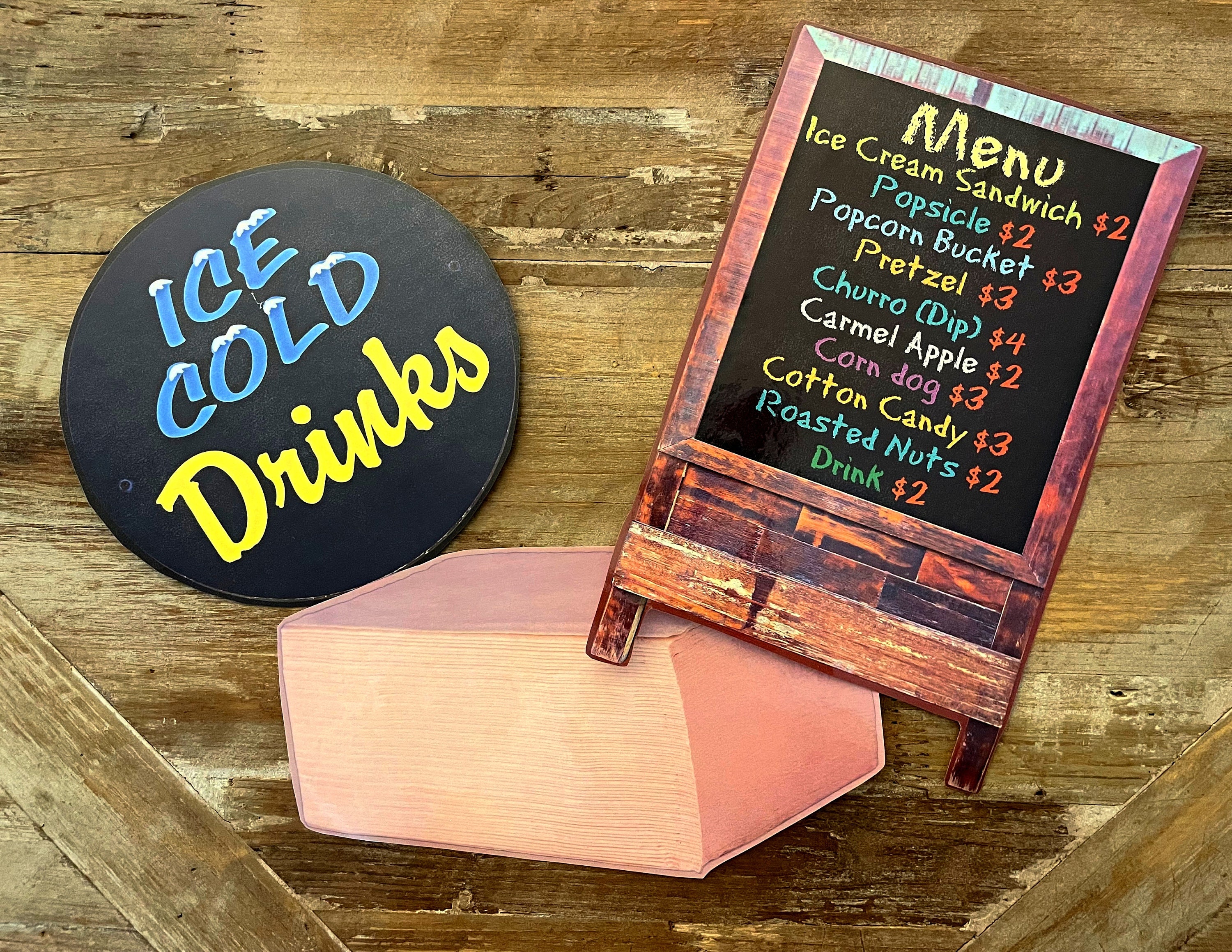 Refreshment Stand Dramatic Play | Food Pretend Play | Food Cutouts ...