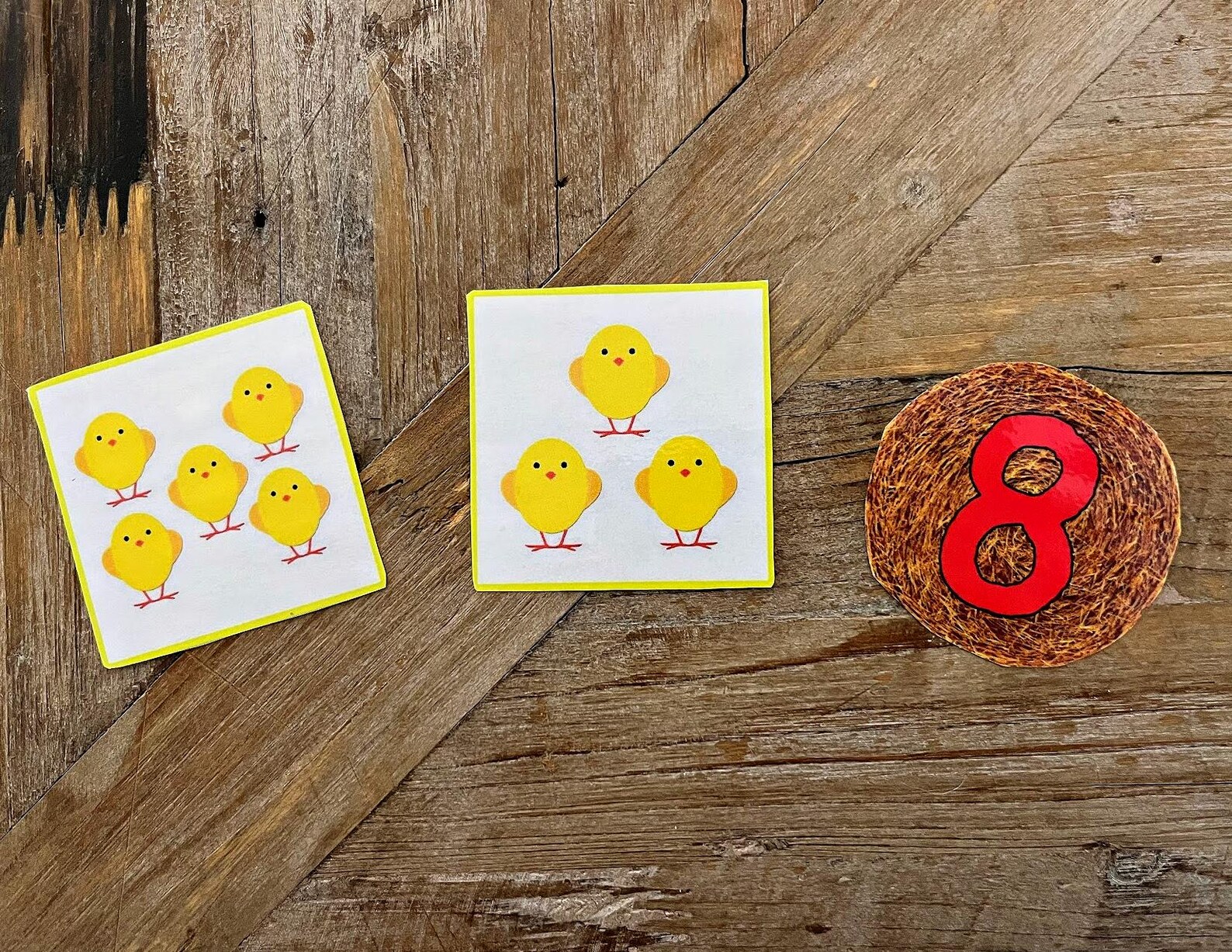 Addition Chicks Sensory Bin Activity | Math Centers | Addition Activity ...