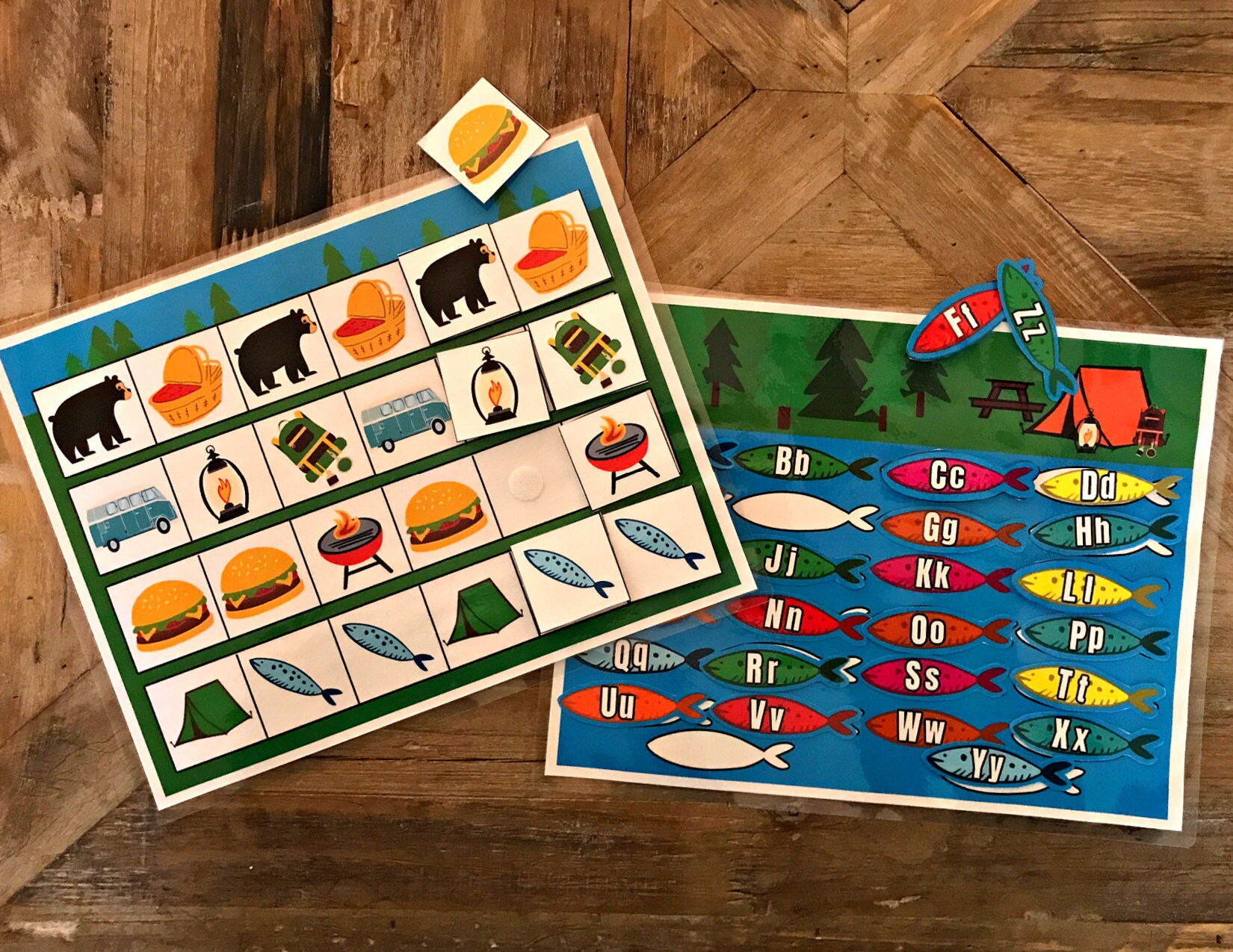 Busy Book Camping | Camping Theme | Camping Activities | Preschool ...