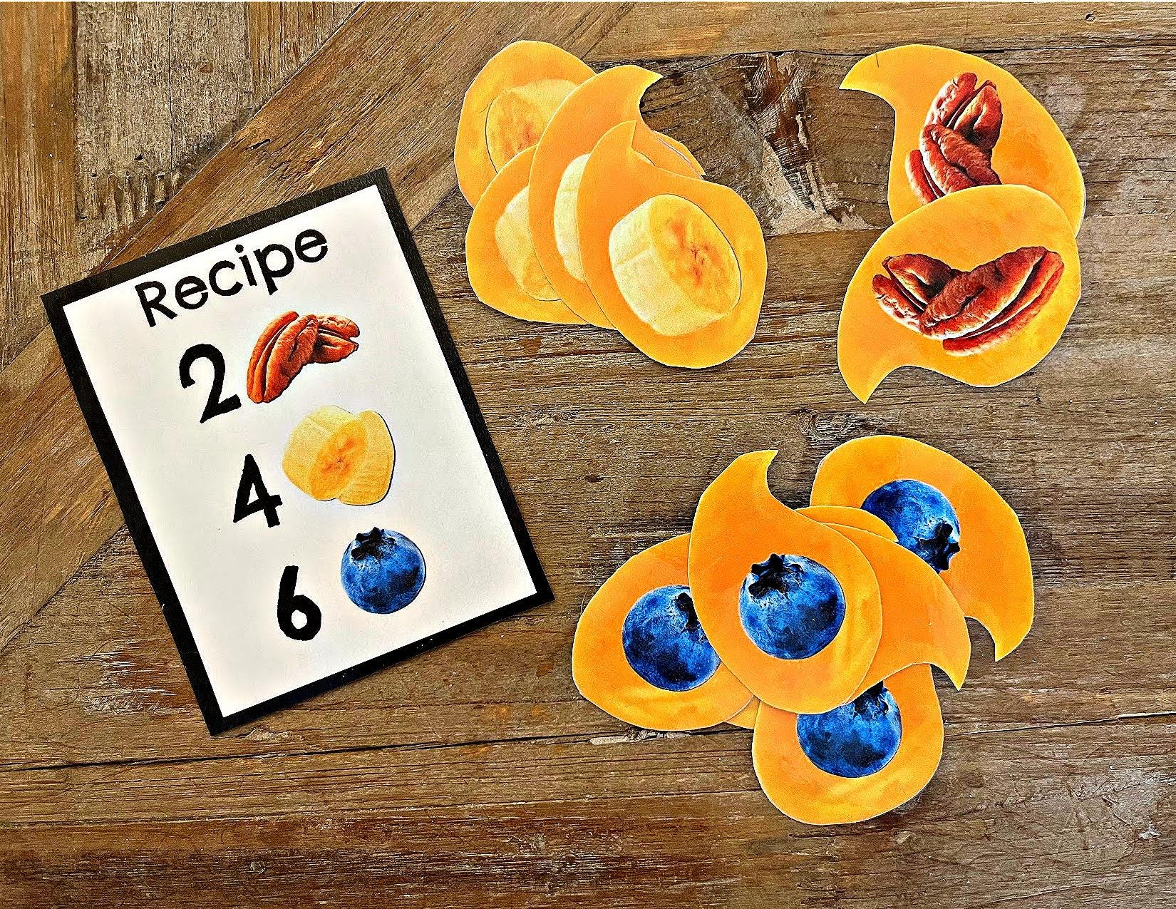 Counting Activity | Pancake Activity | Preschool Counting 1-10 | 1-1 ...