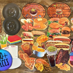 Food Trucks Dramatic Play | Pretend Play Food | Preschool Toy Set ...