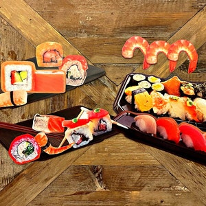 Sushi Bar Dramatic Play | Food Pretend Play | Food Cutouts | Preschool ...
