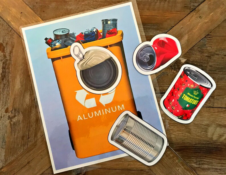 Recycling Sort Activity | Conservation Activity | Sorting Mats ...