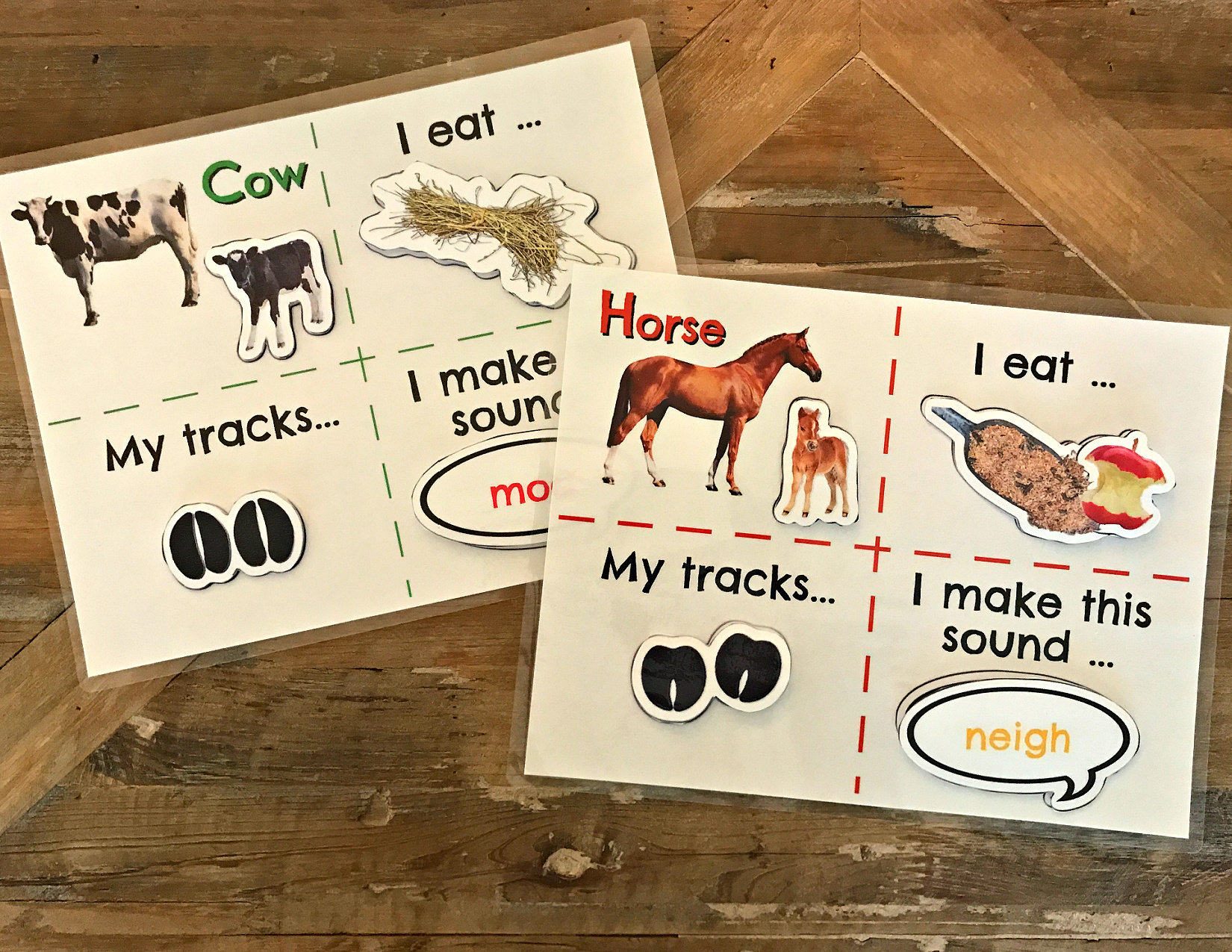 Farm Animals Sort and Match | Mother and Baby Farm Animals | Farm ...