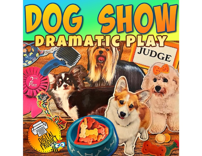 Dog Show Dramatic Play | Pretend Play Dogs | Printables| Preschool Play ...