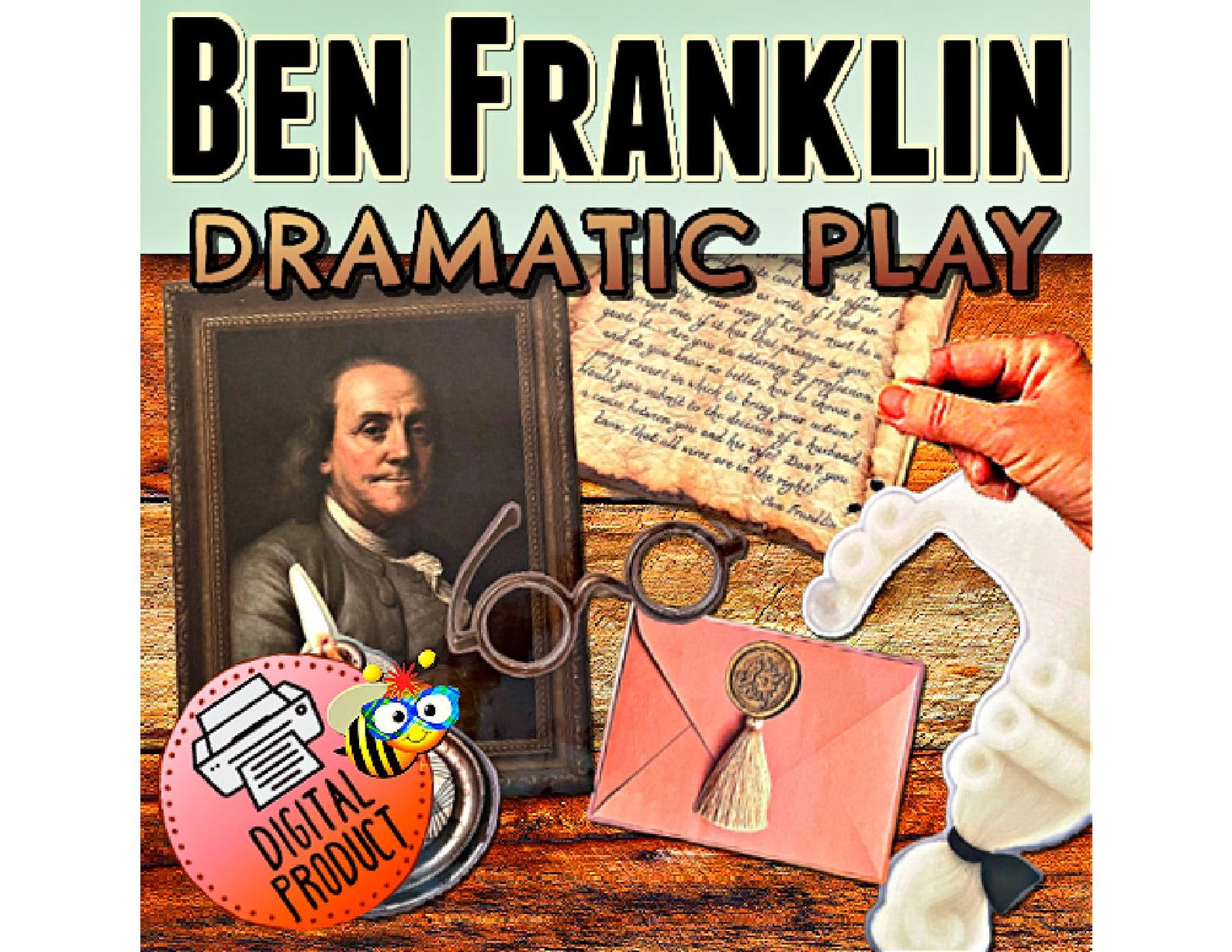 Benjamin Franklin Dramatic Play | Ben Franklin Pretend Play | Bulletin ...