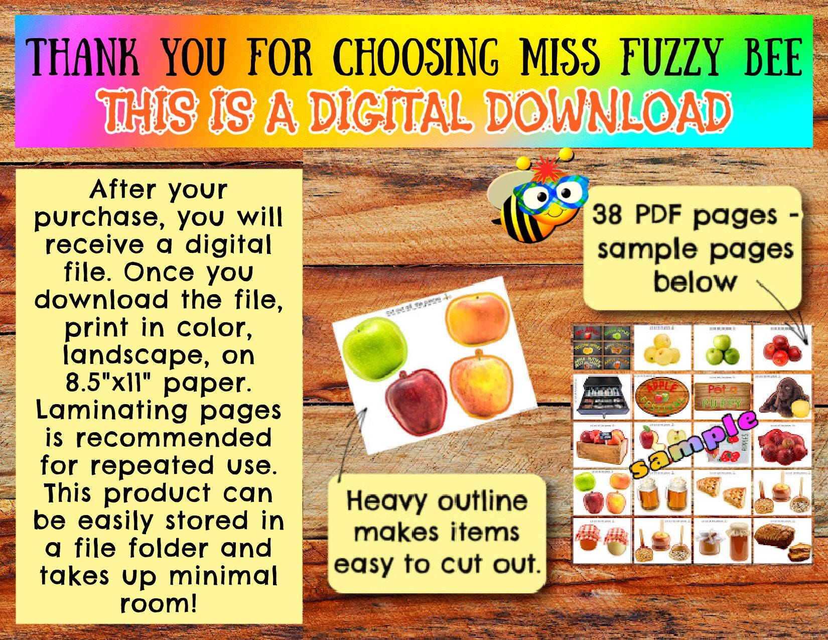 Apple Festival Dramatic Play | Fall Apple Picking Pretend Play | Apple ...