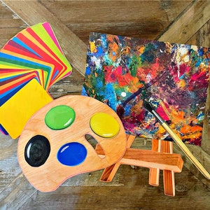Art Studio Dramatic Play | Art Pretend Play or Bulletin Board | Art ...