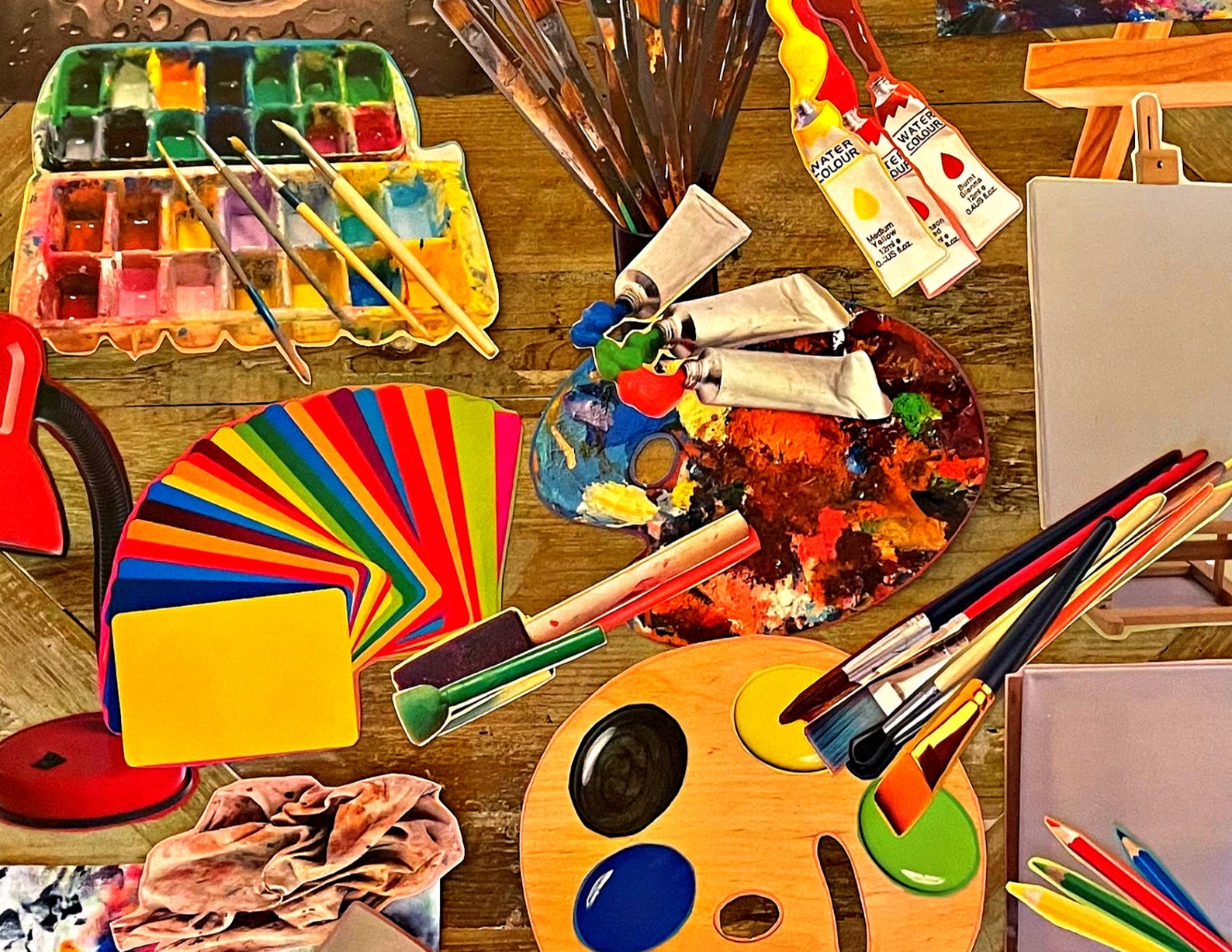Art Studio Dramatic Play | Art Pretend Play or Bulletin Board | Art ...