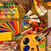 Art Studio Dramatic Play | Art Pretend Play | Art Bulletin Board | Art ...