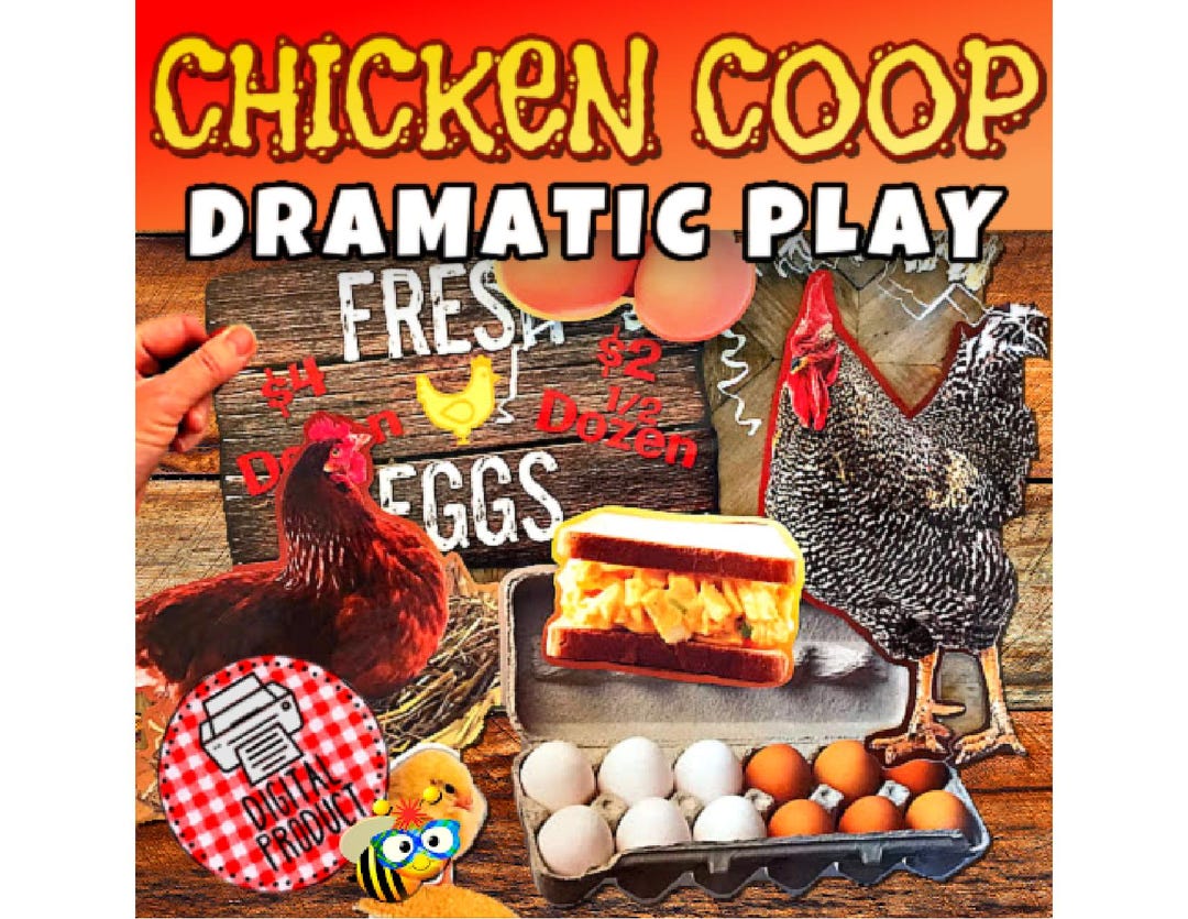 Chicken Coop Dramatic Play | Chicken Life Cycle | Homeschool Chicken ...