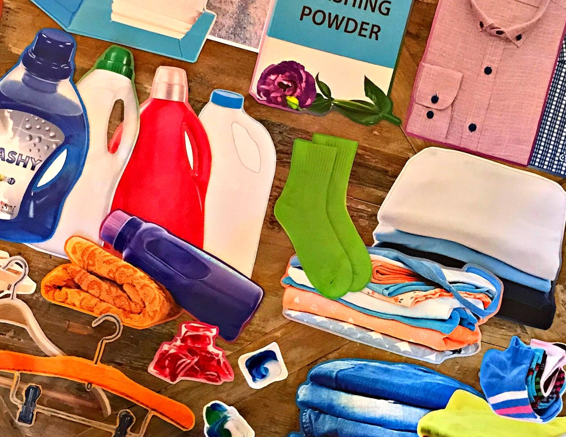 Laundry Dramatic Play | Printable Dramatic Play for Preschool ...