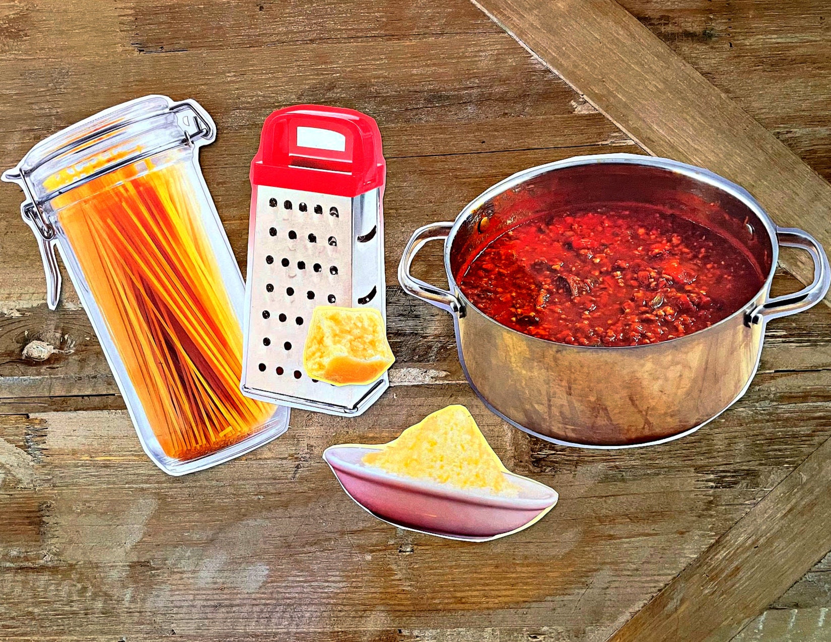 Spaghetti Dinner Dramatic Play | Food Pretend Play | Spaghetti Theme ...