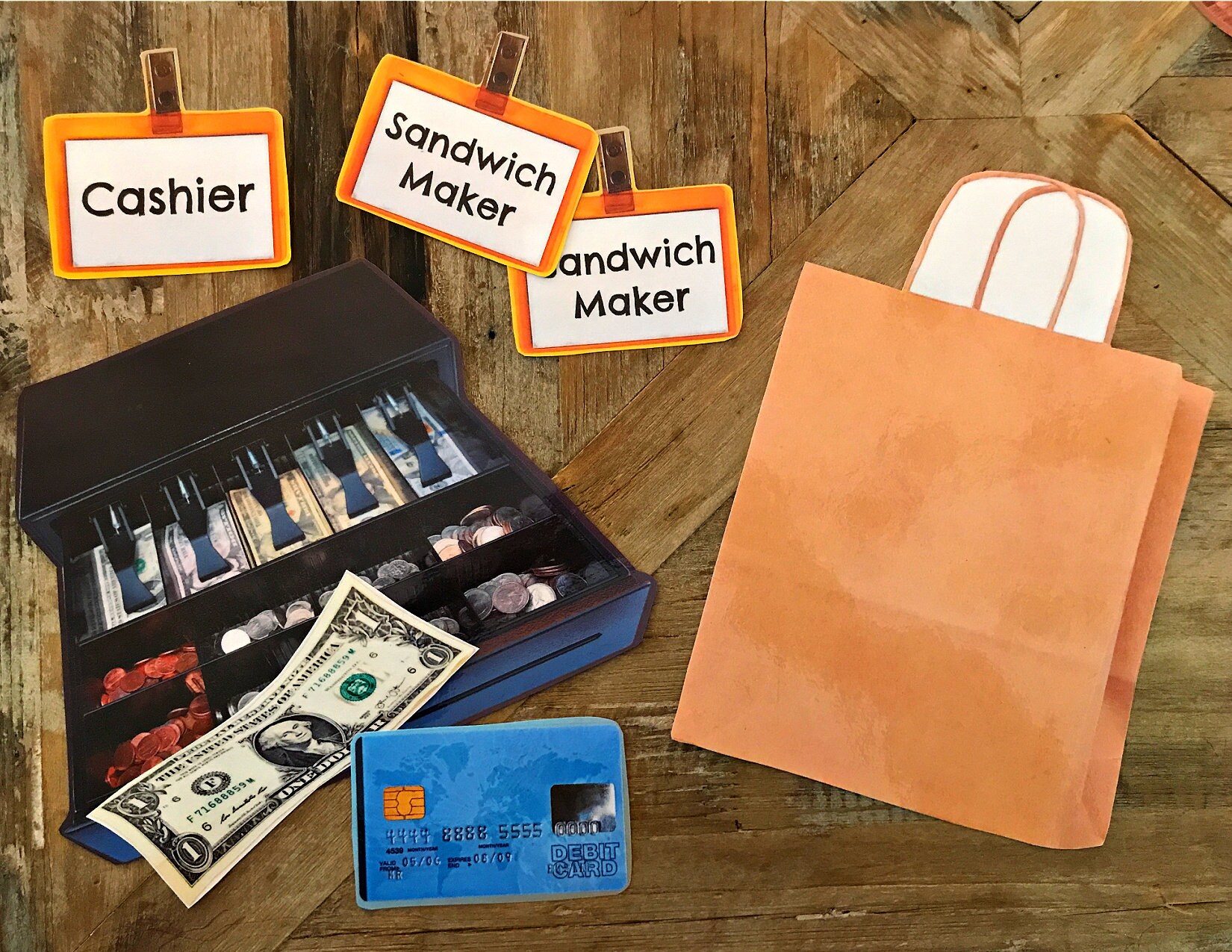 Sandwich Shop Dramatic Play | Restaurant Dramatic Play | Sandwich ...