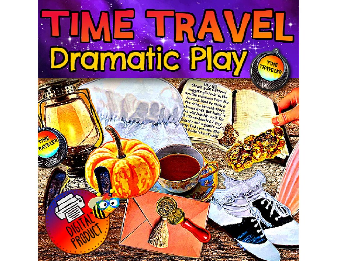 Time Travel Dramatic Play | Thanksgiving Pretend Play | Colonial Times ...