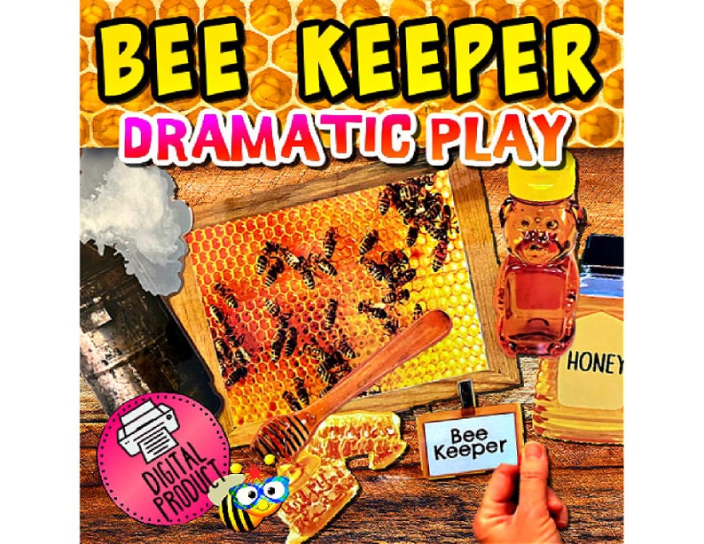 Bee Keeper Dramatic Play | Bee Pretend Play | Preschool Toy | Preschool ...