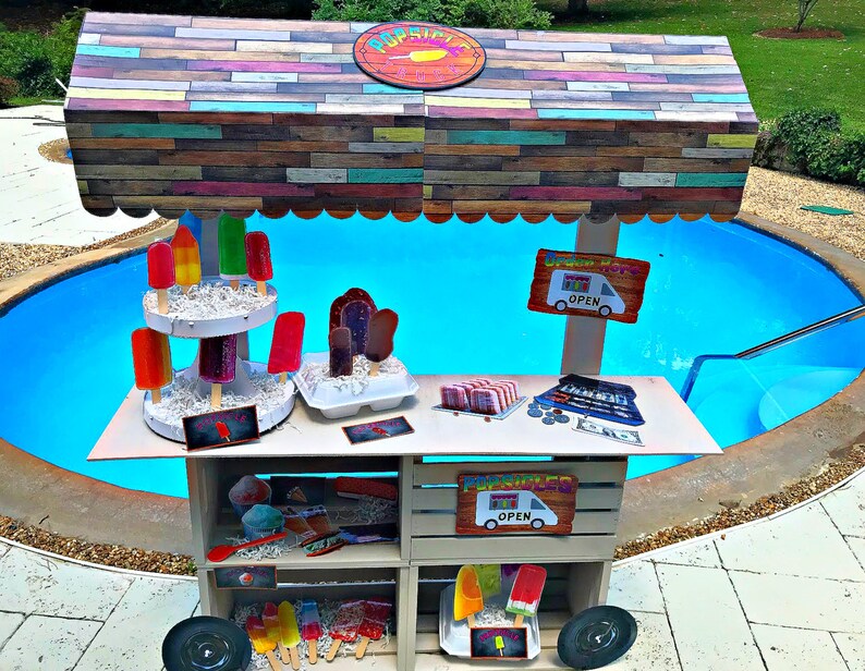Dramatic Play Popsicle Truck Popsicle Truck Pretend Play Bulletin Board ...