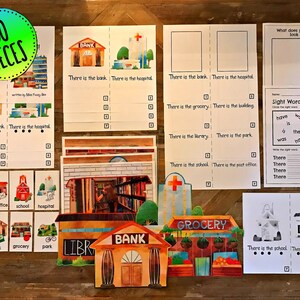 Printable Book | Sight Words | Buildings | Community Helper | Small ...