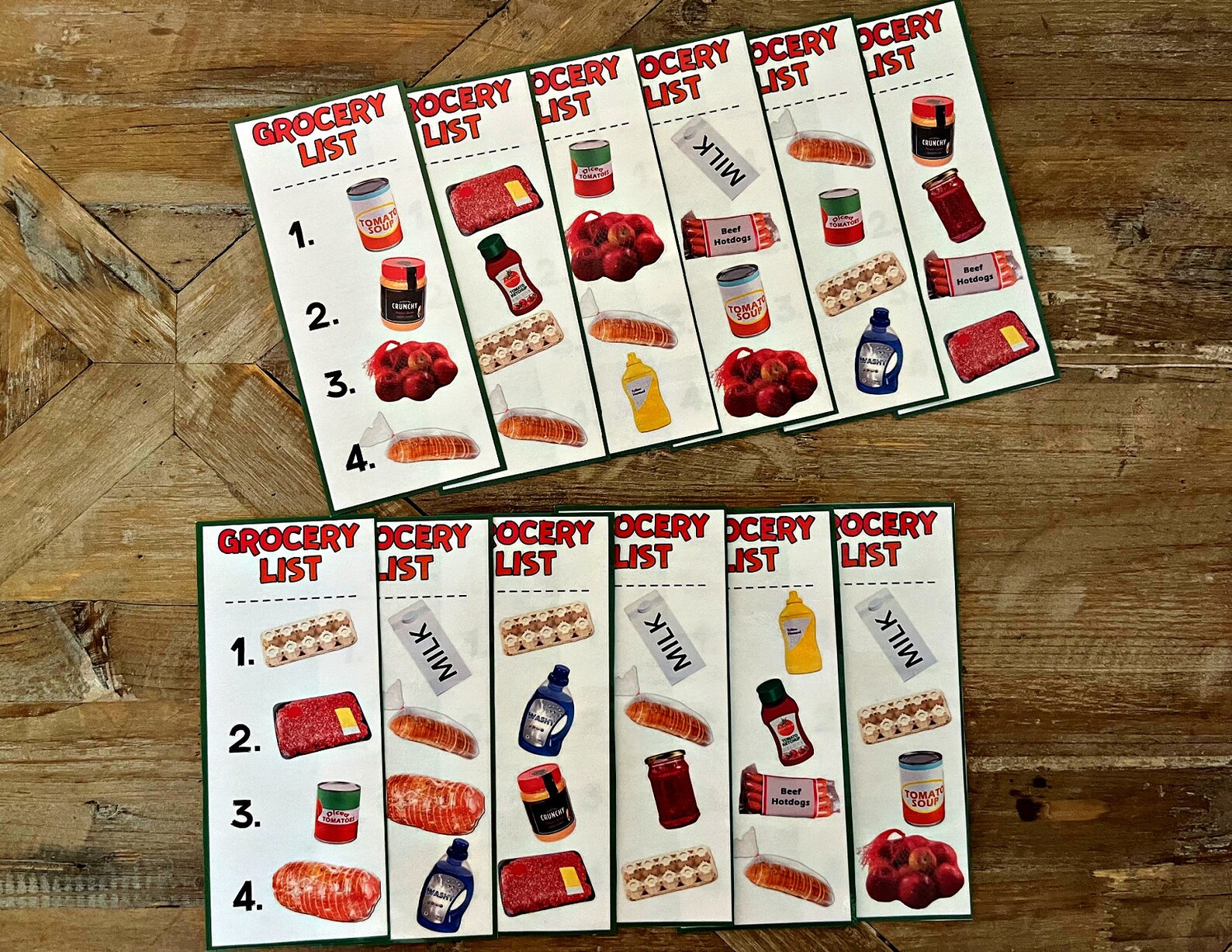 Grocery Hunt Sensory Bin | Grocery List | Grocery Activity | Sensory ...