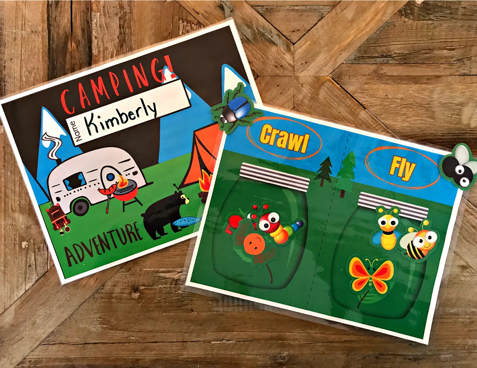Busy Book Camping | Camping Theme | Camping Activities | Preschool ...