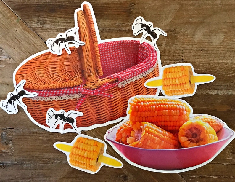 Picnic Dramatic Play | Food Cutouts | Picnic Activity | Preschool ...