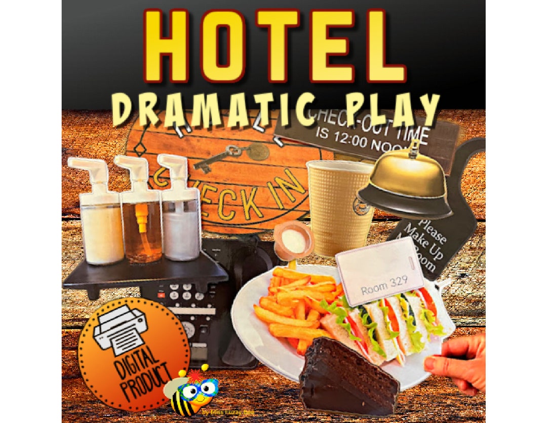 Hotel Dramatic Play | Pretend Play Hotel | Printable Play | Preschool ...