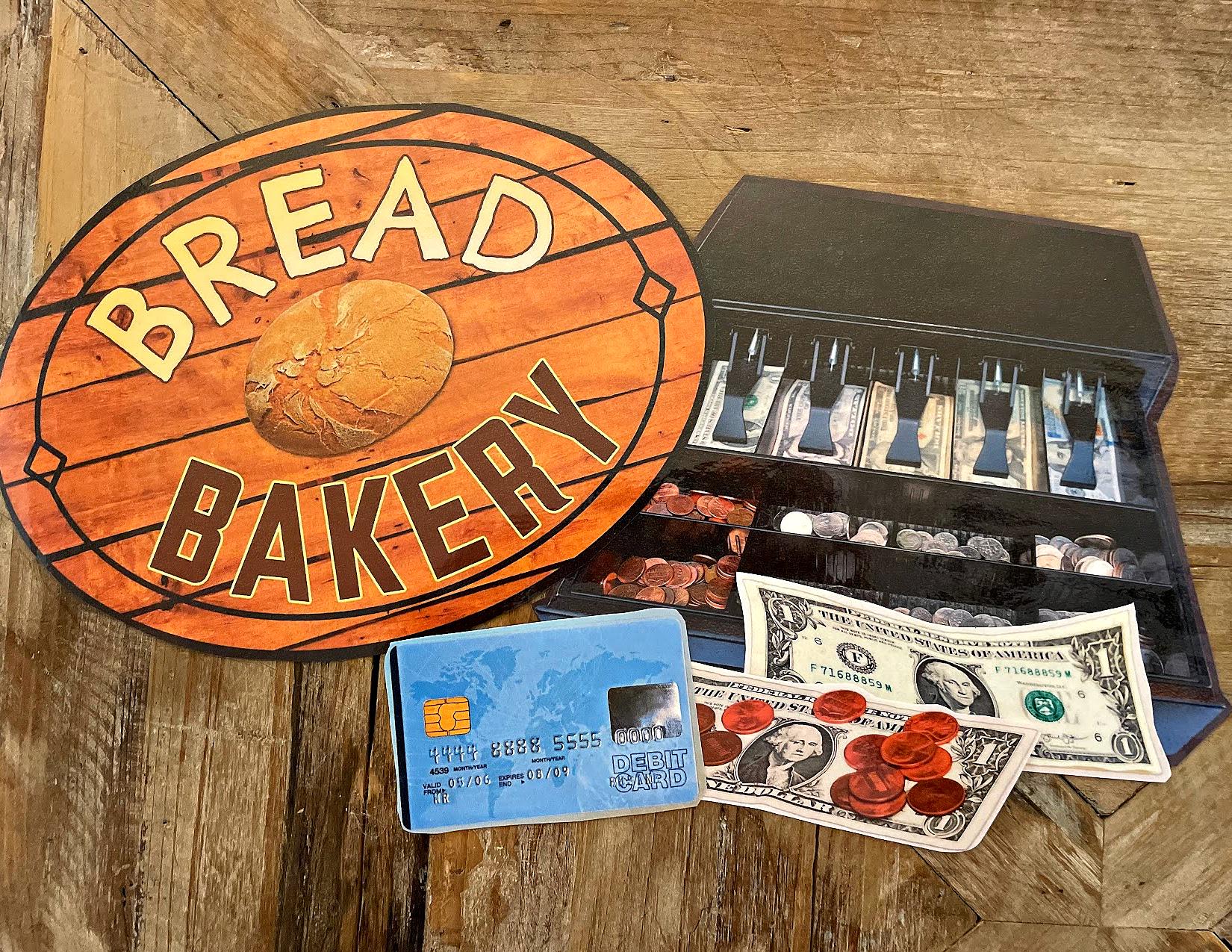 Bread Shop Dramatic Play | Restaurant Pretend Play | Bulletin Board ...