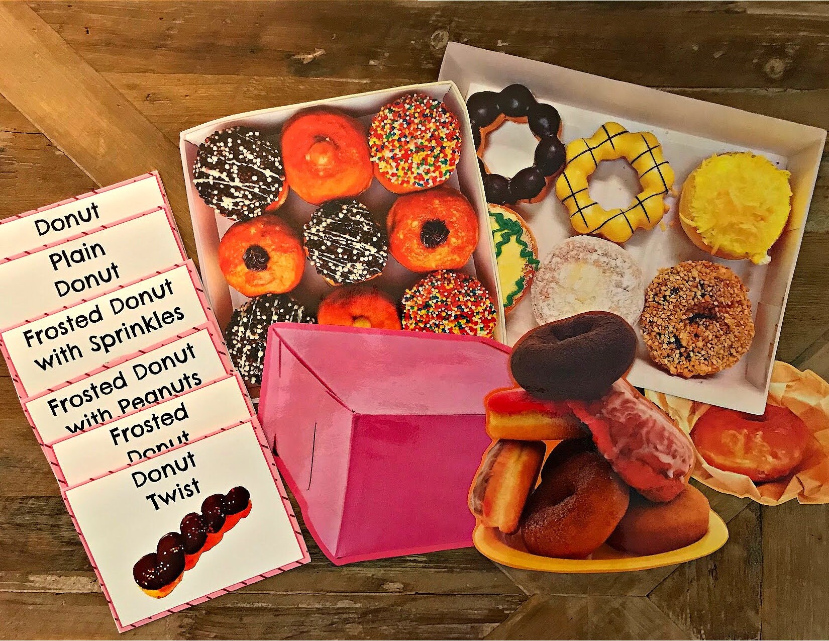 Donut Shop Dramatic Play | Donut Shop Pretend Play | Donut Activity ...