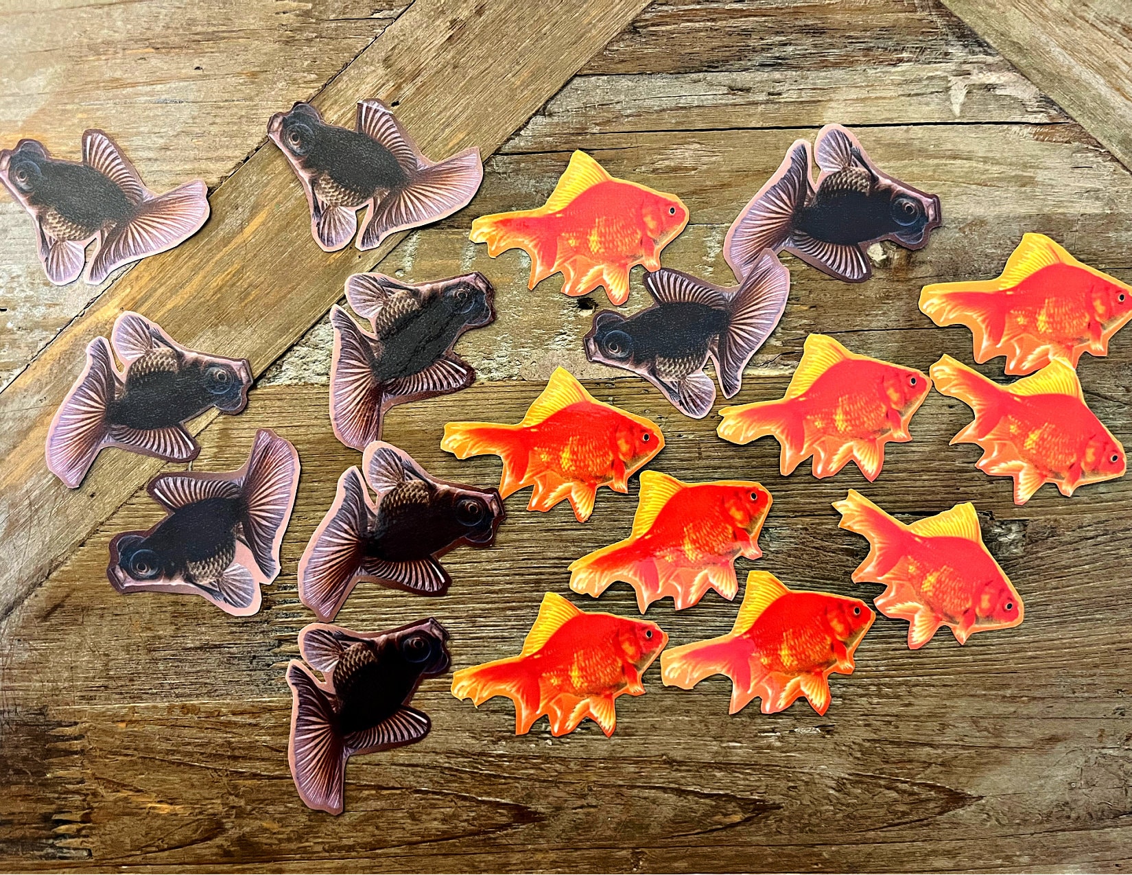Counting Goldfish Sensory Bin Activity | Goldfish Counting | Sensory ...