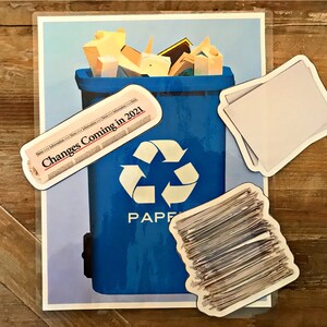 Recycling Sort Activity | Conservation Activity | Sorting Mats ...