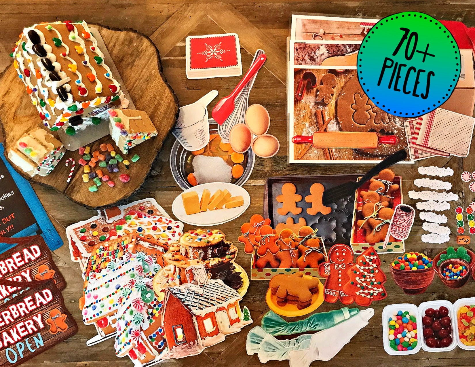 Gingerbread Bakery Dramatic Play | Printable | Digital Download ...