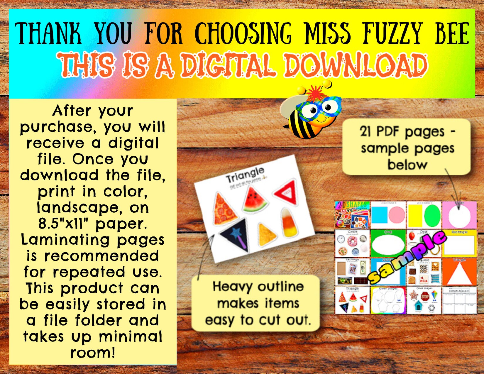 2D Shapes Sorting Mats | Identify Shapes | Environmental Print ...